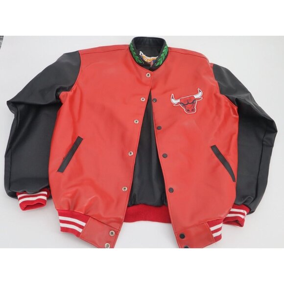Jeff Hamilton | Jackets & Coats | Vtg Chicago Bulls Jeff Hamilton ...